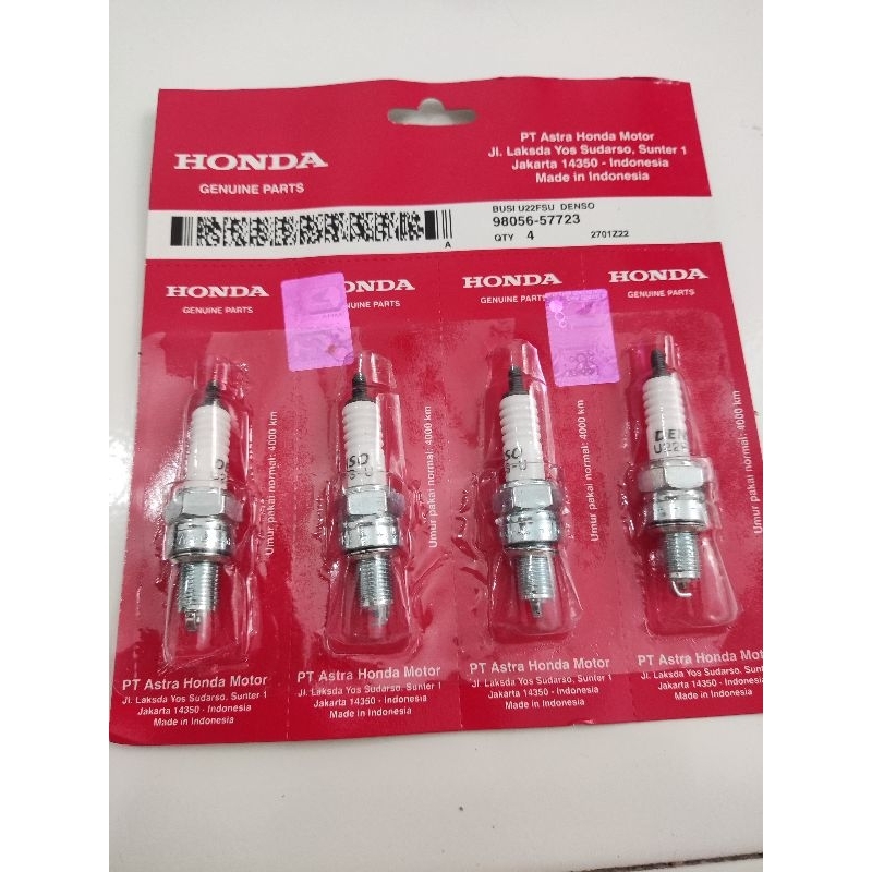 Jual BUSI MOTOR DRAT PENDEK GRAND SUPRA REVO OLD MIO -U22FSU | Shopee ...