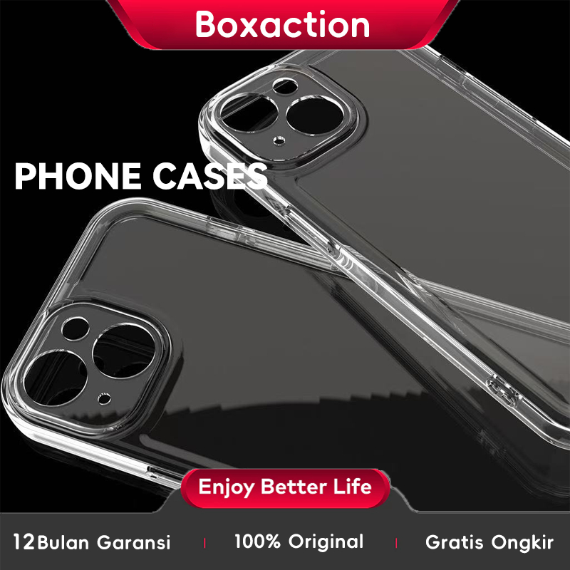 Jual Boxaction Case Kartu Clear Card Softcase iPhone Casing Beradaptasi ...