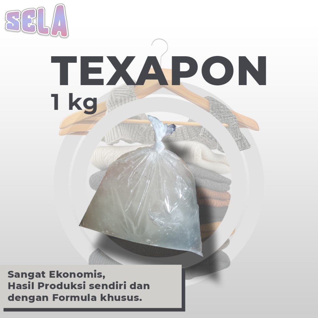 Jual Texapon 1kg SELA Sodium Lauryl Sulfate SLES Buatan Sendiri ...