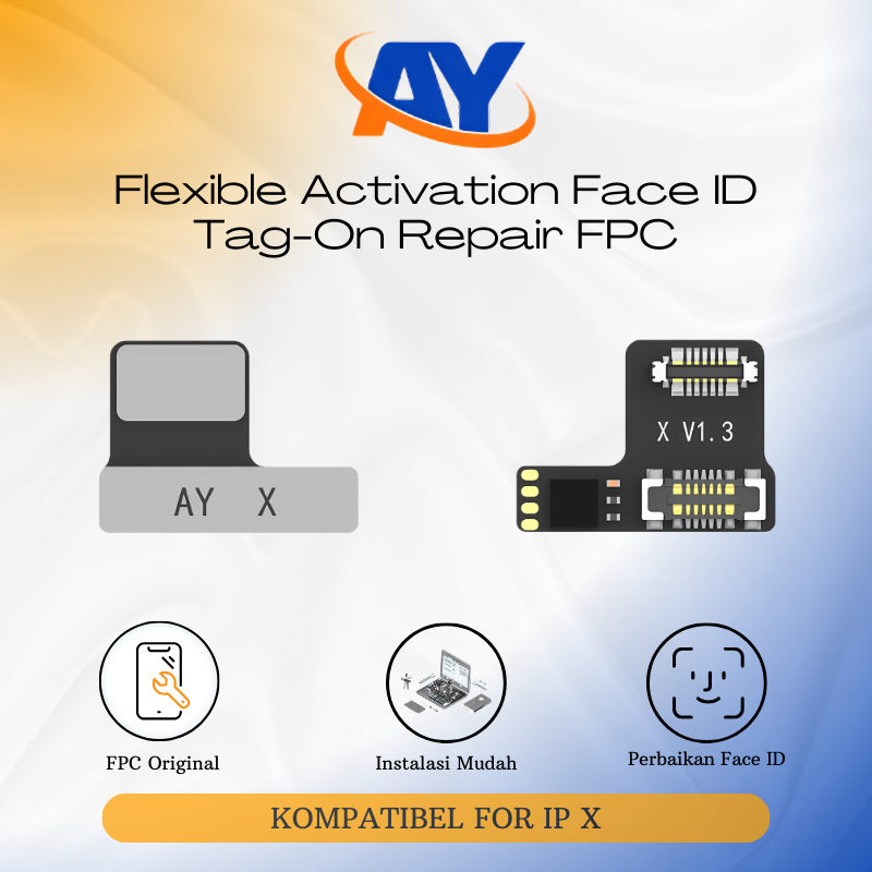 Jual AY - Flexible Face ID Tag On Repair IP X FPC Original | Shopee ...