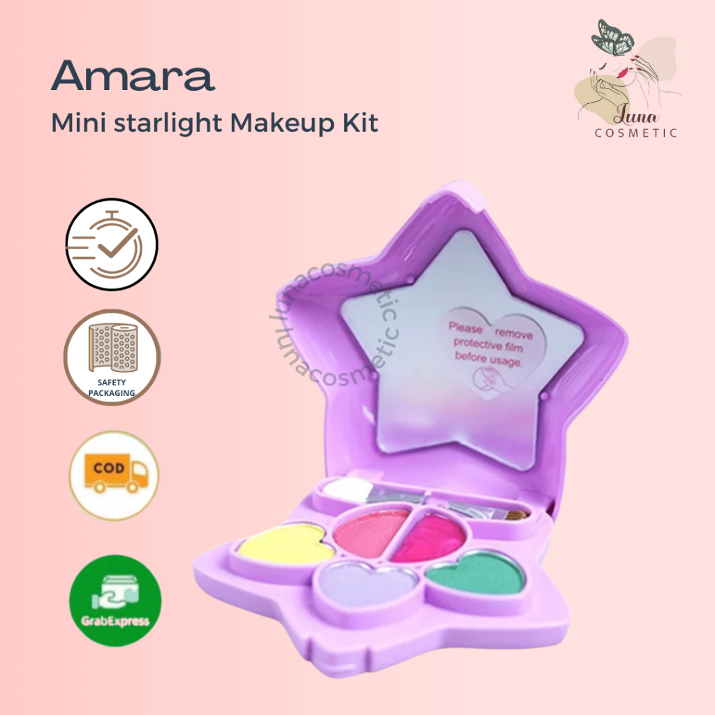 Jual Amara Set Makeup Kit Mini Starlight | Shopee Indonesia