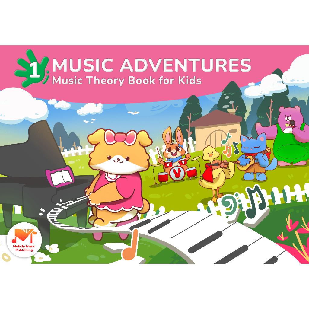 Jual Music Adventures 1 Book / Music Theory Book for Kids / Melody ...