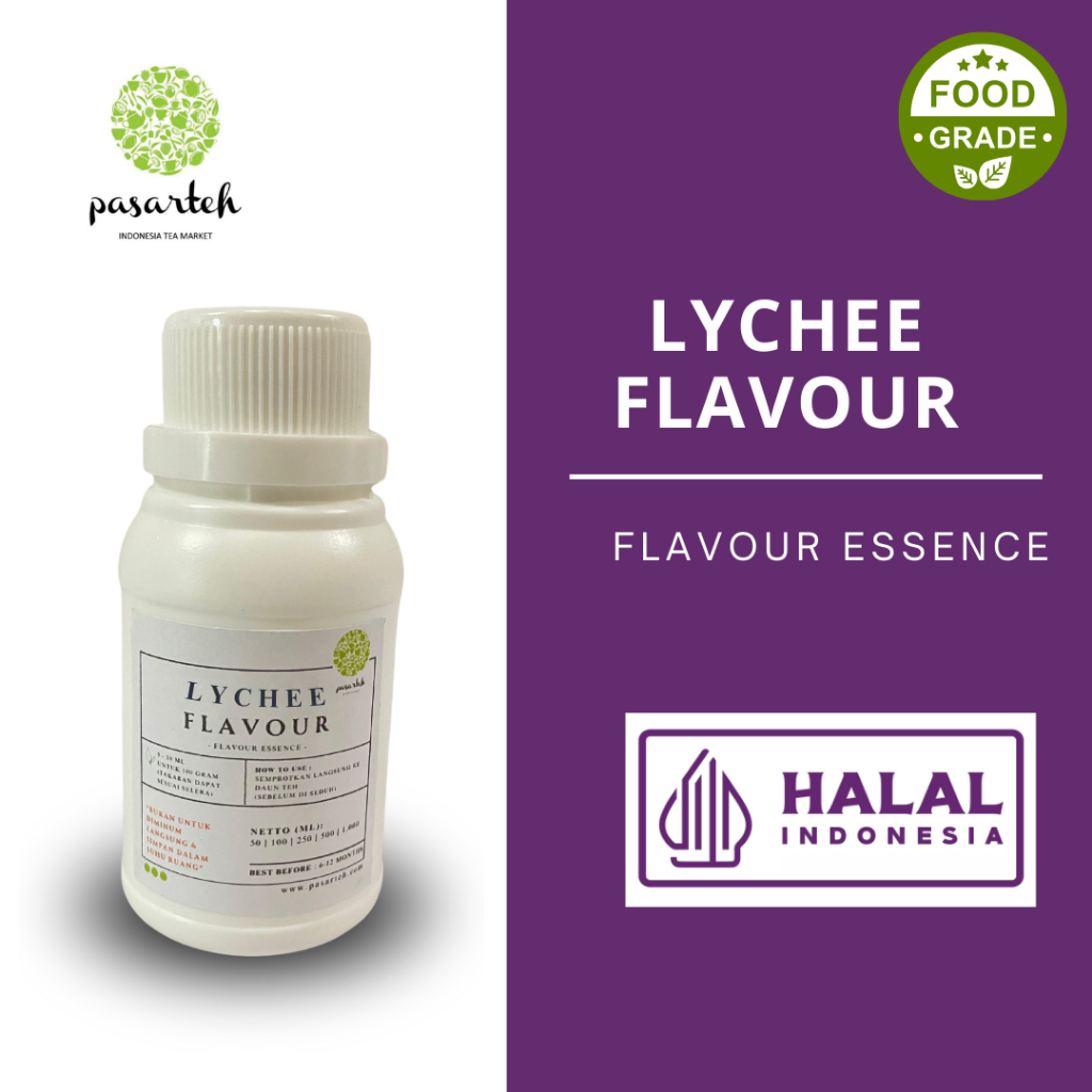 Jual [ pasarteh ] Lychee Flavour | Flavour Essence | Perisa Leci ...