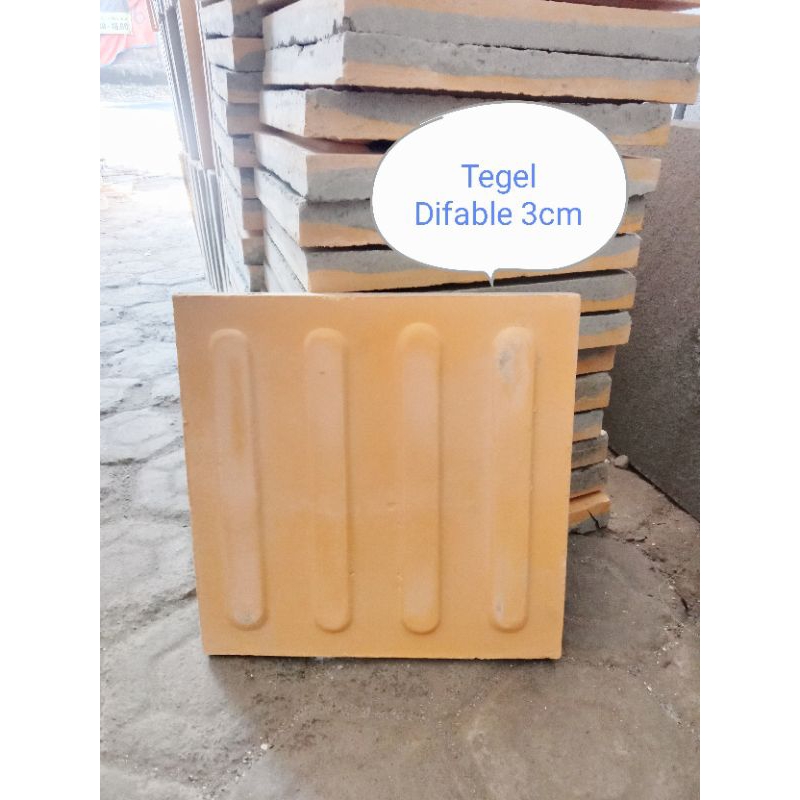 Jual tegel/ubin difable/Guiding Block//paving difabel.30x30x3cm ...