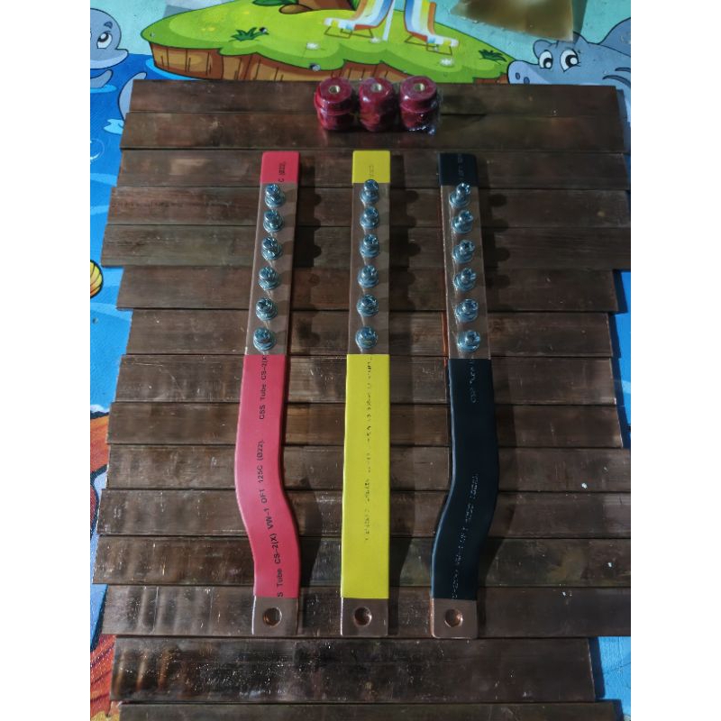 Jual Busbar uk 25mm×3mm×300mm RST Untuk kapasitas 200a maksimal ...