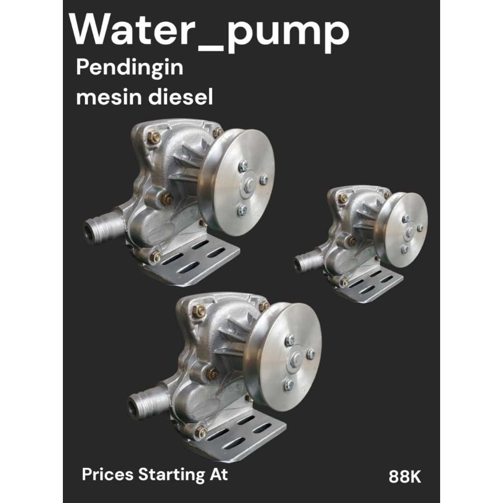 Jual POMPA AIR DIESEL GMB WATER COOLING POMPA KEONG SIRKULASI UNTUK ...