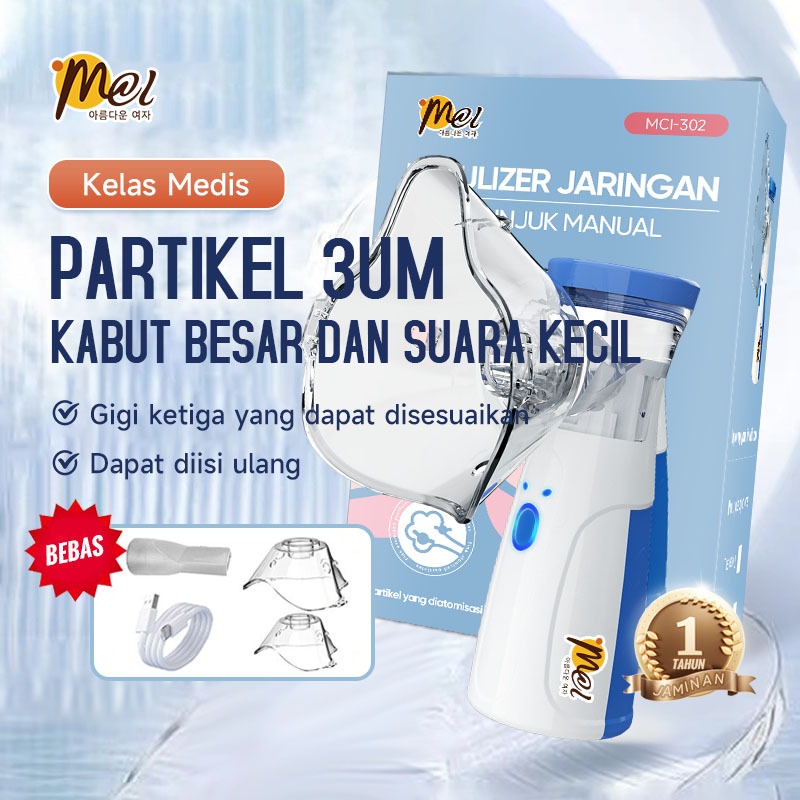 Jual MCI Nebulizer Portable / Alat Terapi Pernafasan Asma Ultrasonic ...