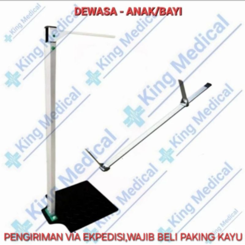 Jual Pengukur Tinggi Badan Stadiometer Ecosta Bayi, Anak, dan Dewasa ...