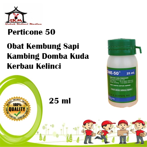 Jual PERTICONE 50 Obat Kembung Sapi Kambing Domba Kuda Kerbau Kelinci ...