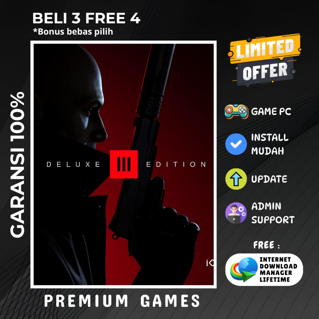 Jual Hitman 3 Deluxe Edition - Game PC Laptop - Link Game | Shopee Indonesia