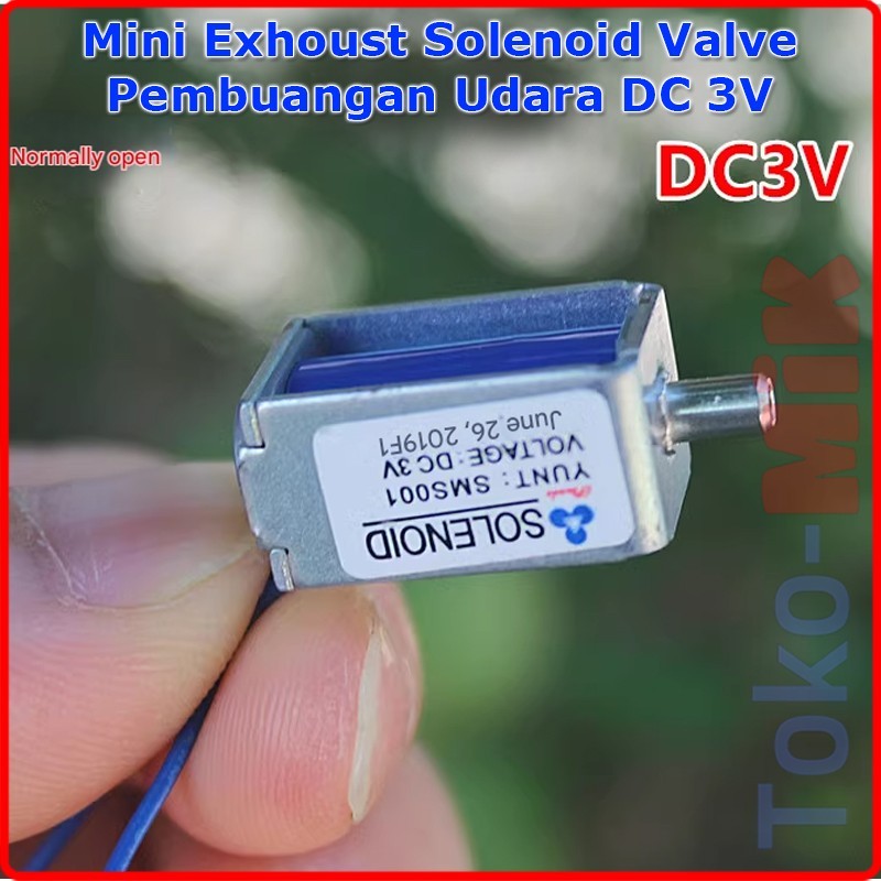 Jual Mini Solenoid Valve Kran Angin Udara Selenoid Valve Exhaust Air ...