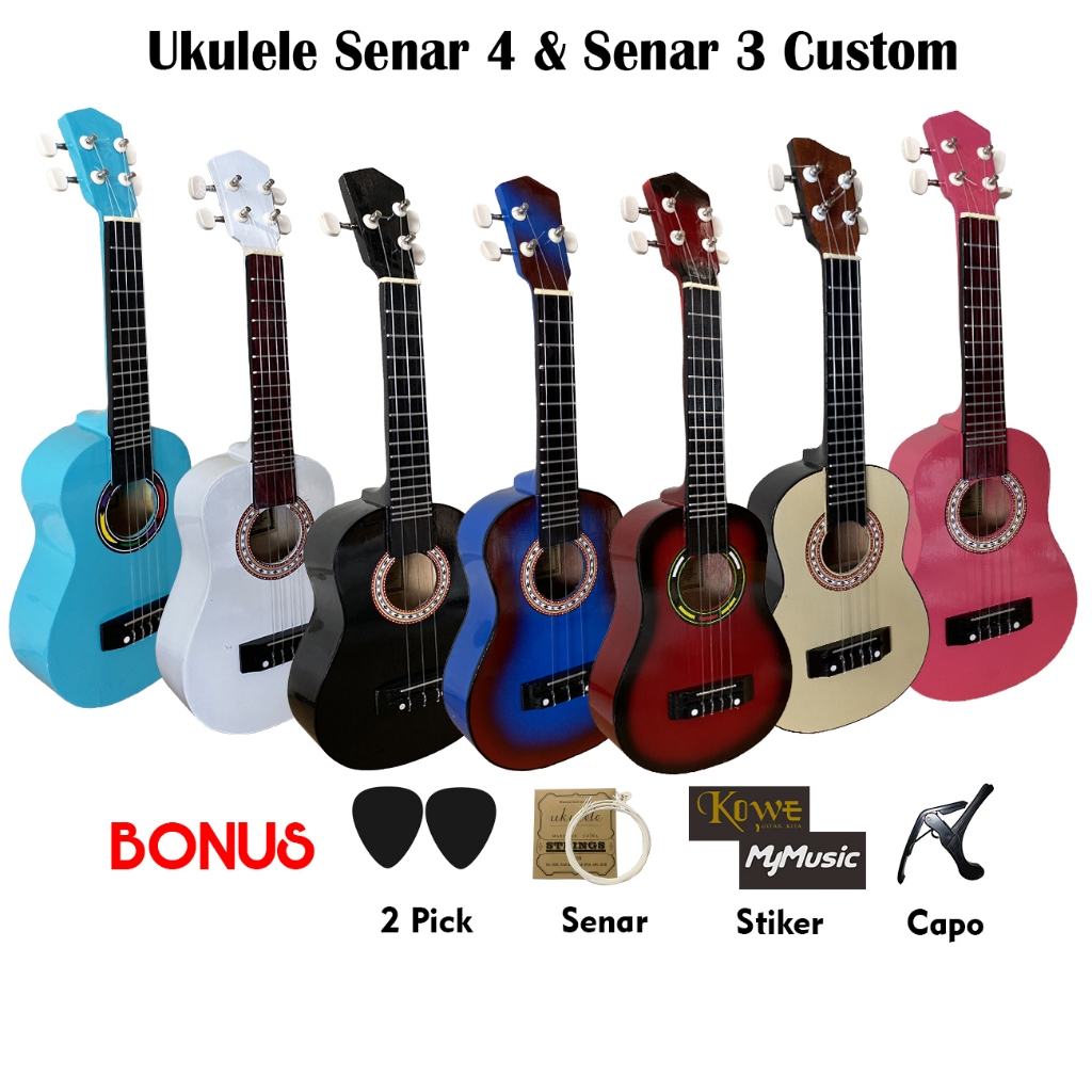 Jual Ukulele kencrung senar nilon | Shopee Indonesia