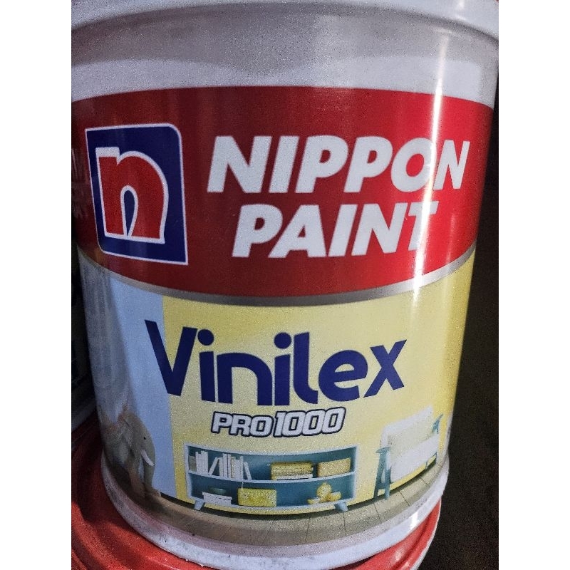 Jual CAT TEMBOK NIPPON VINILEX PRO 1000 1 GALON 4,5KG dan 20KG WHITE ...