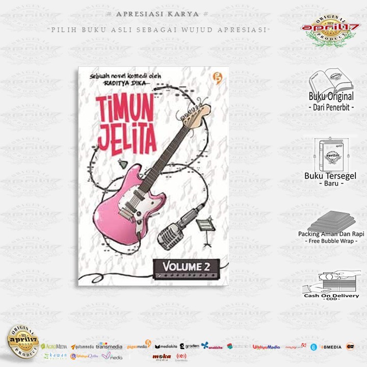 Jual RB Novel Karya Raditya Dika : TIMUN JELITA - CINTA BRONTOSAURUS ...