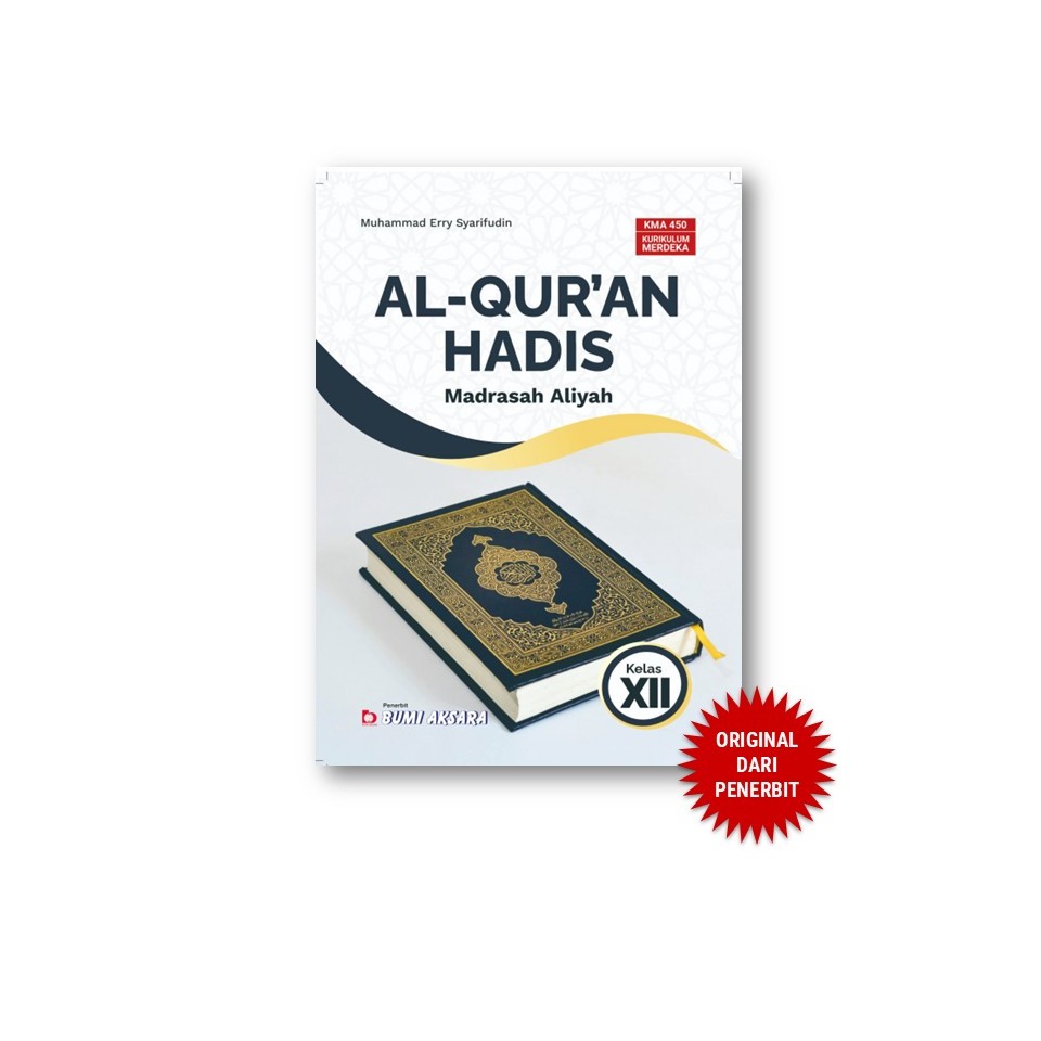 Jual Al-Quran Hadis MA Kelas XII Kurikulum Merdeka | Shopee Indonesia