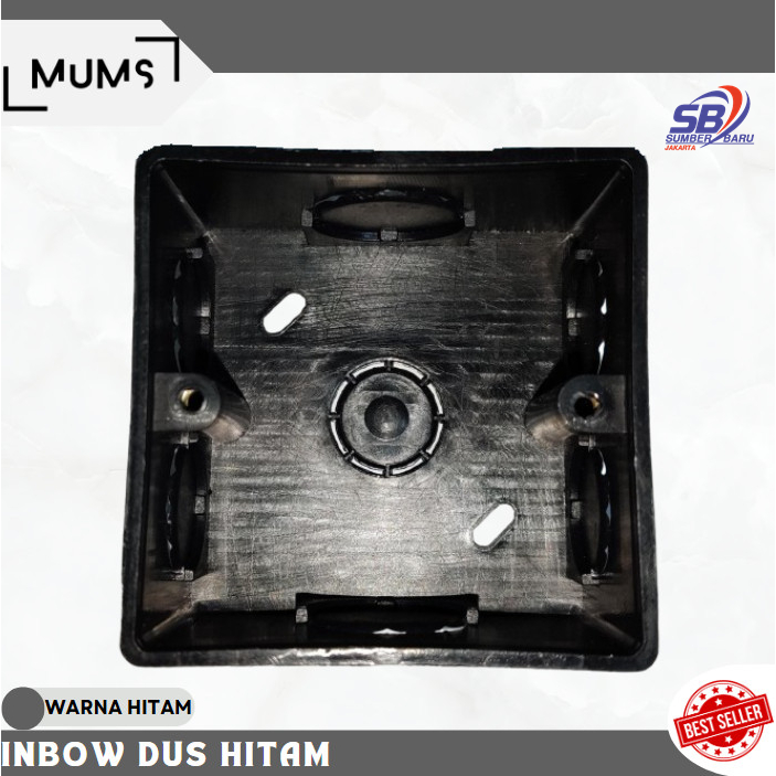 Jual ARCHITECH INBOW DUS HITAM kotak Mangkok Tanam Box Hitam ...