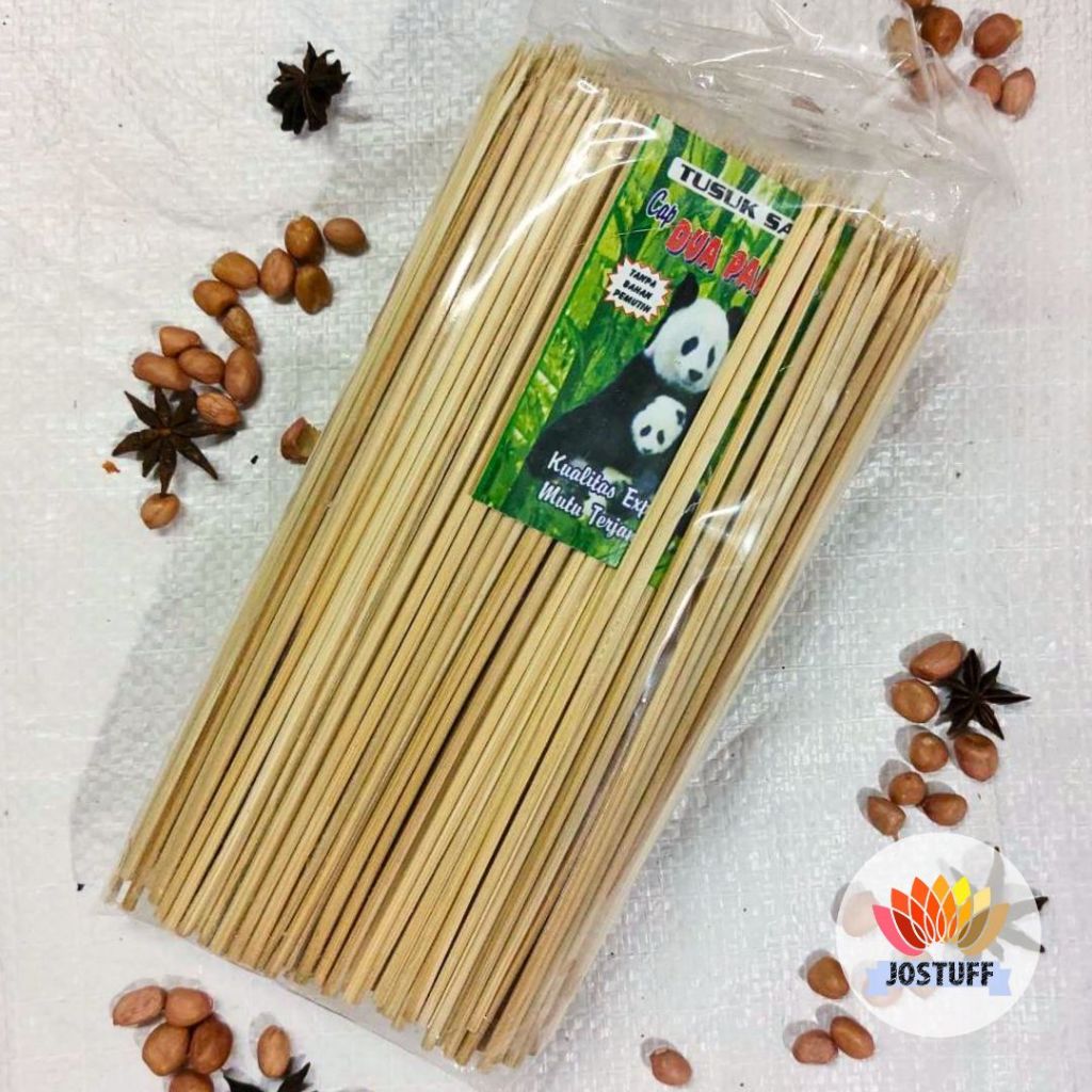 Jual Tusuk Sate Cap Dua Panda 500 Gram | Shopee Indonesia