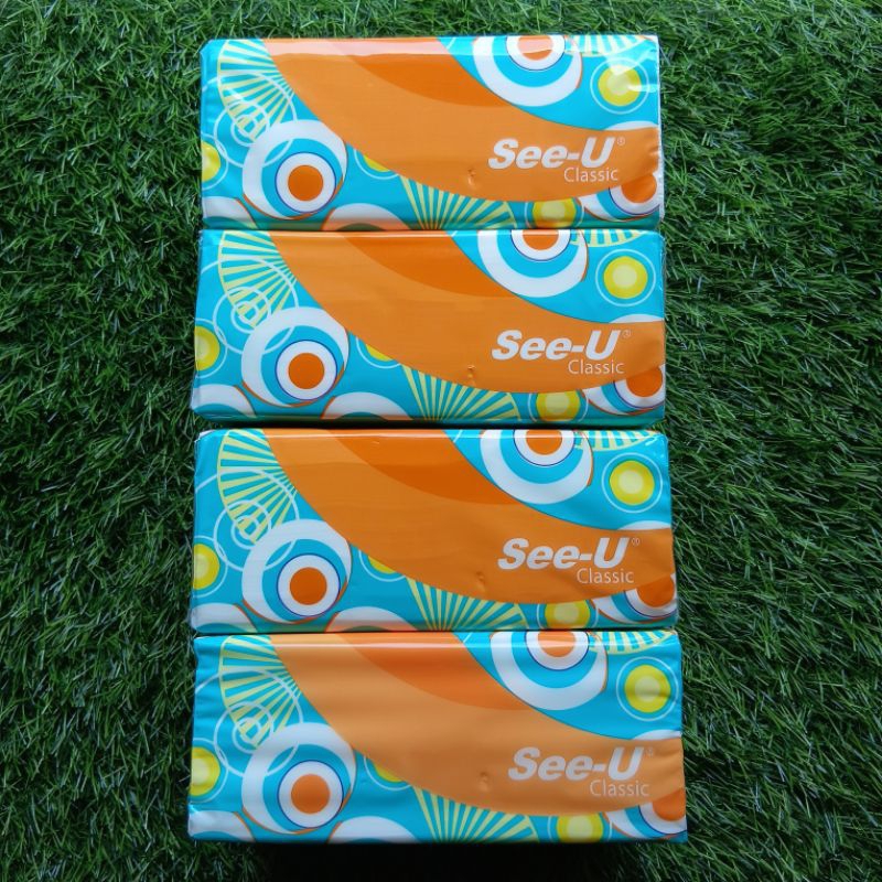 Jual [4 Pack] Tisu See U Classic 250sheets 2ply Tisu Wajah Murah ...