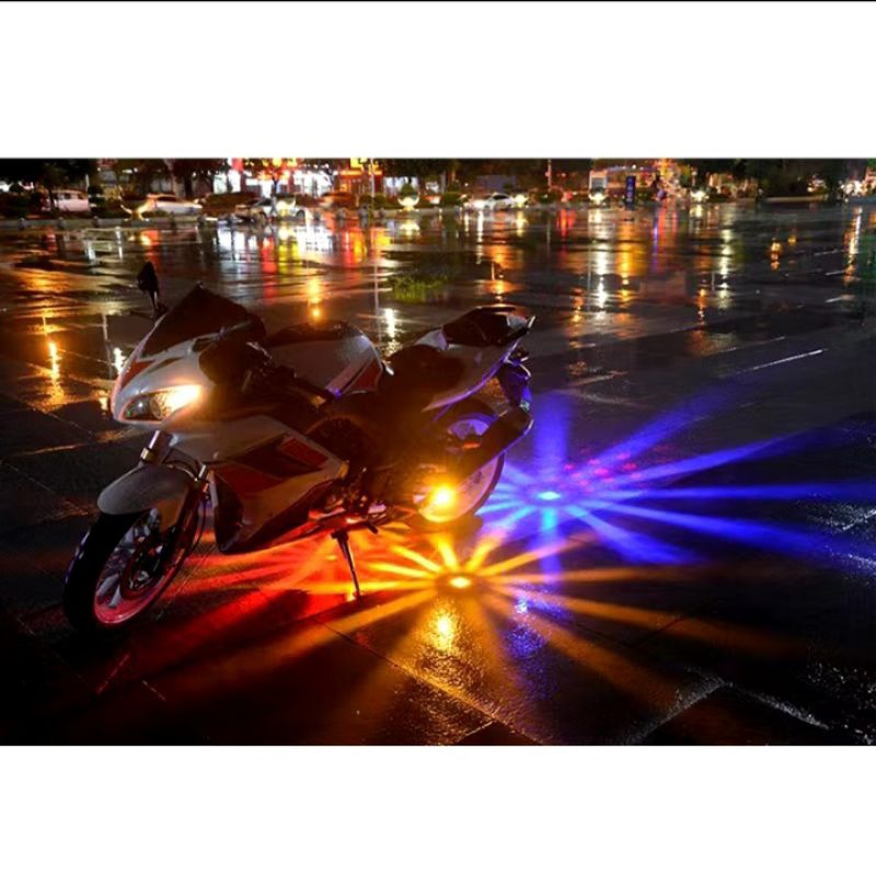 Jual Lampu Kolong LED Atmosphere Bulat Bis Truk Mobil Motor 12V & 24V ...