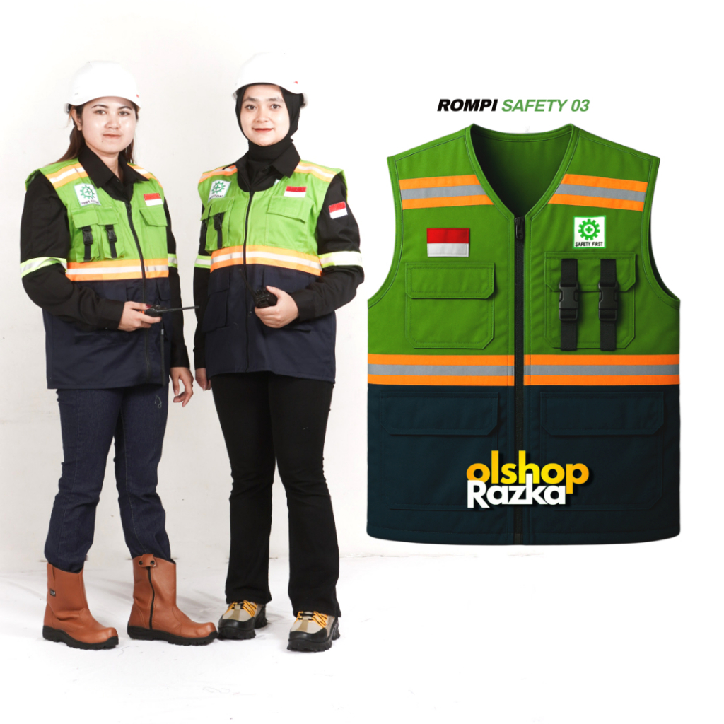 Jual ROMPI SAFETY|ROMPI VEST|ROMPI TAMBANG|ROMPI PROYEK LAPANGAN BAHAN ...