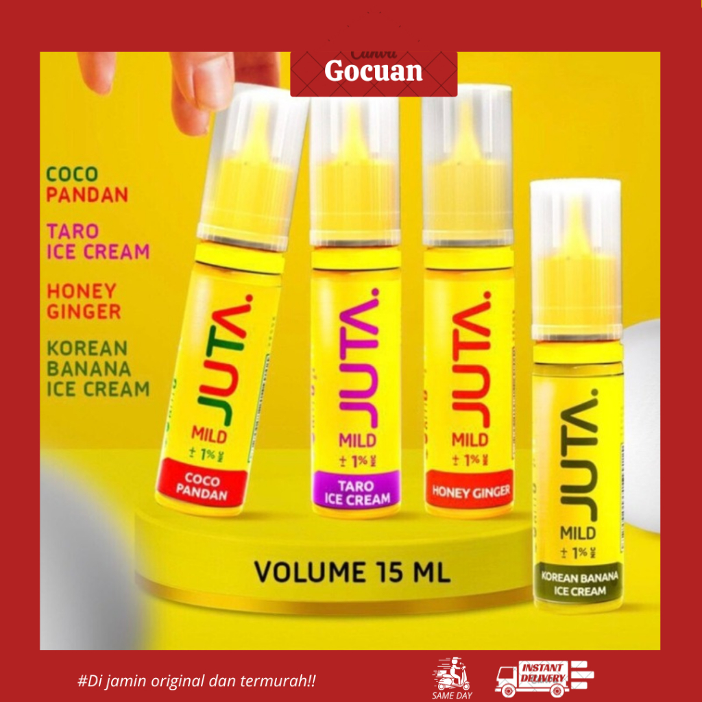Jual JUTA MILD 15ML SERIES SALTNIC NEW VARIANT LIQUID 15ML 100% ...