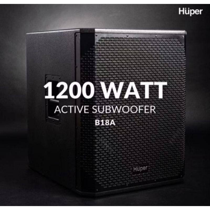 Jual Speaker Subwoofer Aktif Huper B18A B 18A 18inch original | Shopee ...
