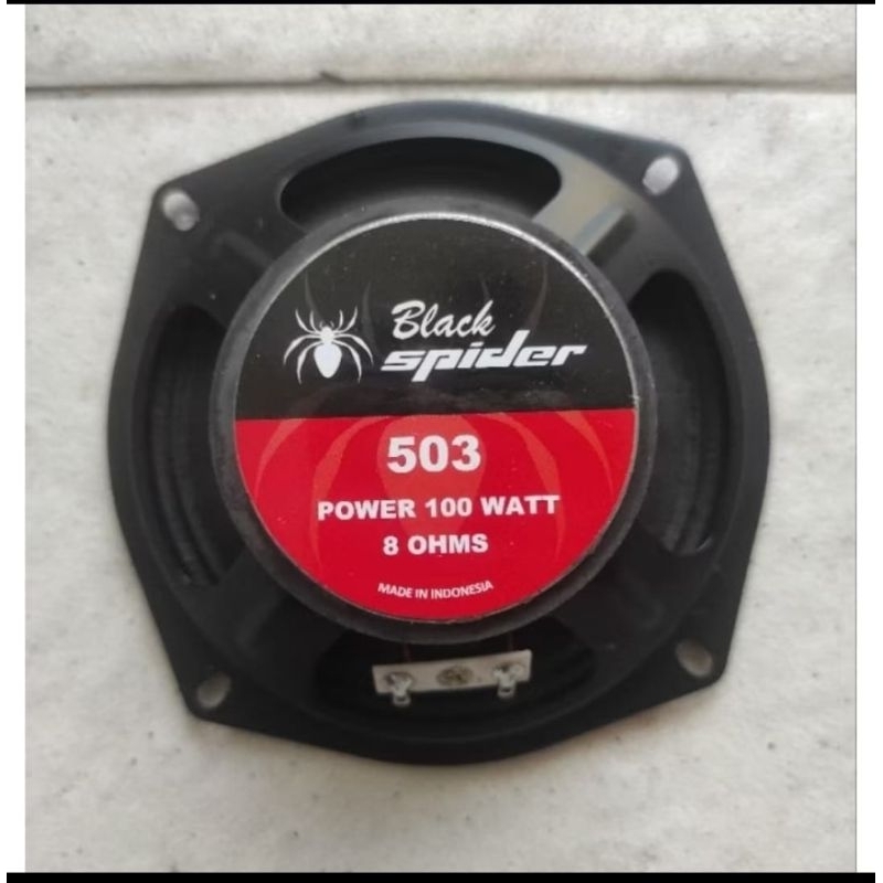 Jual SPEAKER BLACK SPIDER BS 503 SPIKER 5INCHI SPIKER 5" COLOUM TOA ...