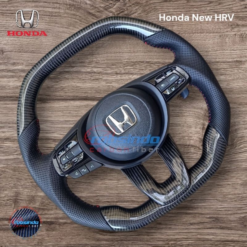 Jual Honda New Hrv stir carbon fiber | Shopee Indonesia