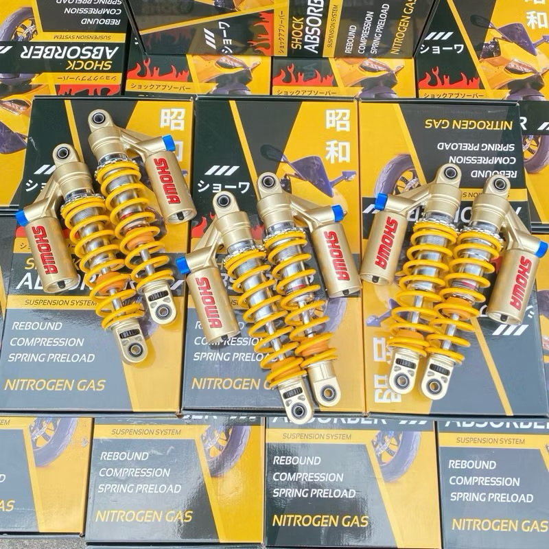Jual Shock Skok Belakang Showa import CB400 kuning 320mm/32cm Impor ...