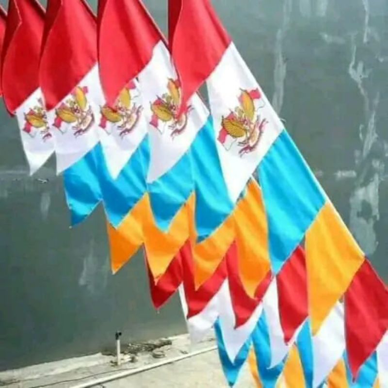 Jual umbul-umbul garuda 8 mata 1 kodi isi 20 pcs | Shopee Indonesia