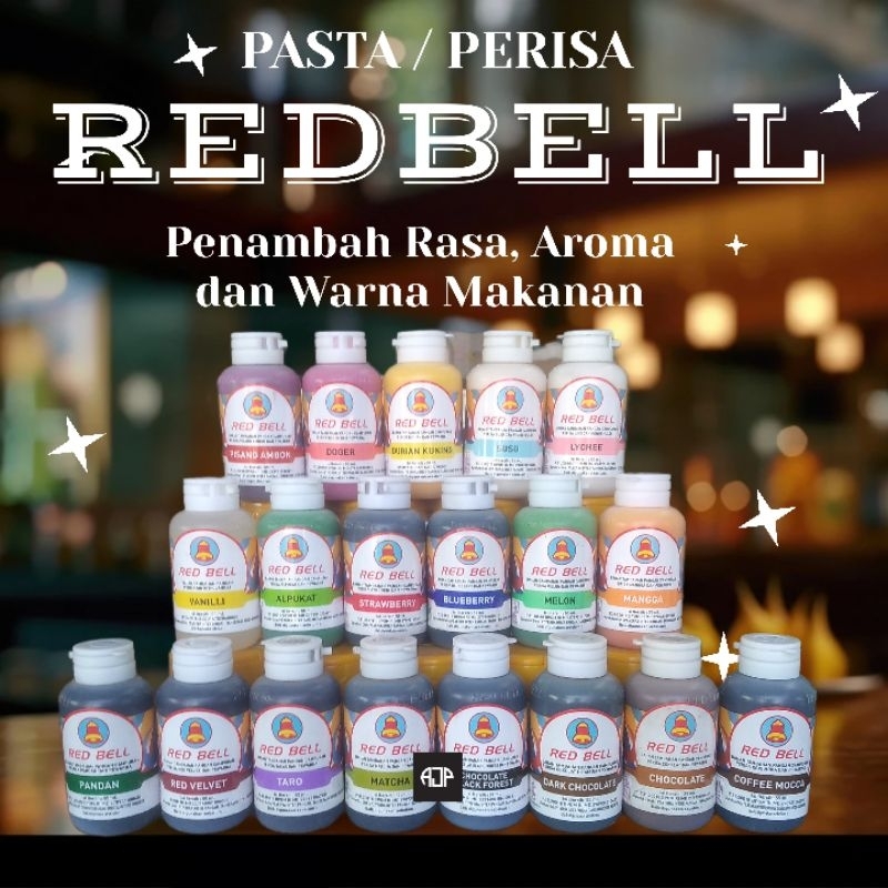 Jual RED BELL Pasta / Perisa Makanan dan Minuman | 55 ml | Shopee Indonesia