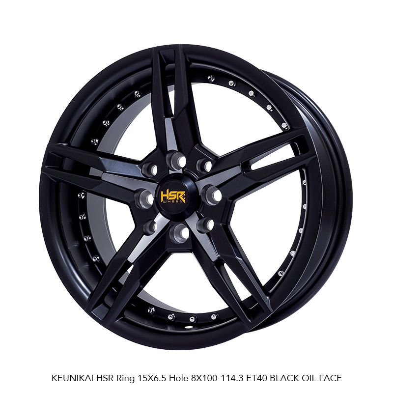 Jual Velg Mobil Ring 15 Murah KEUNIKAI HSR R15 Lebar 6,5 Inch PCD 4 Buat Jazz Mobilio Yaris Vios ...