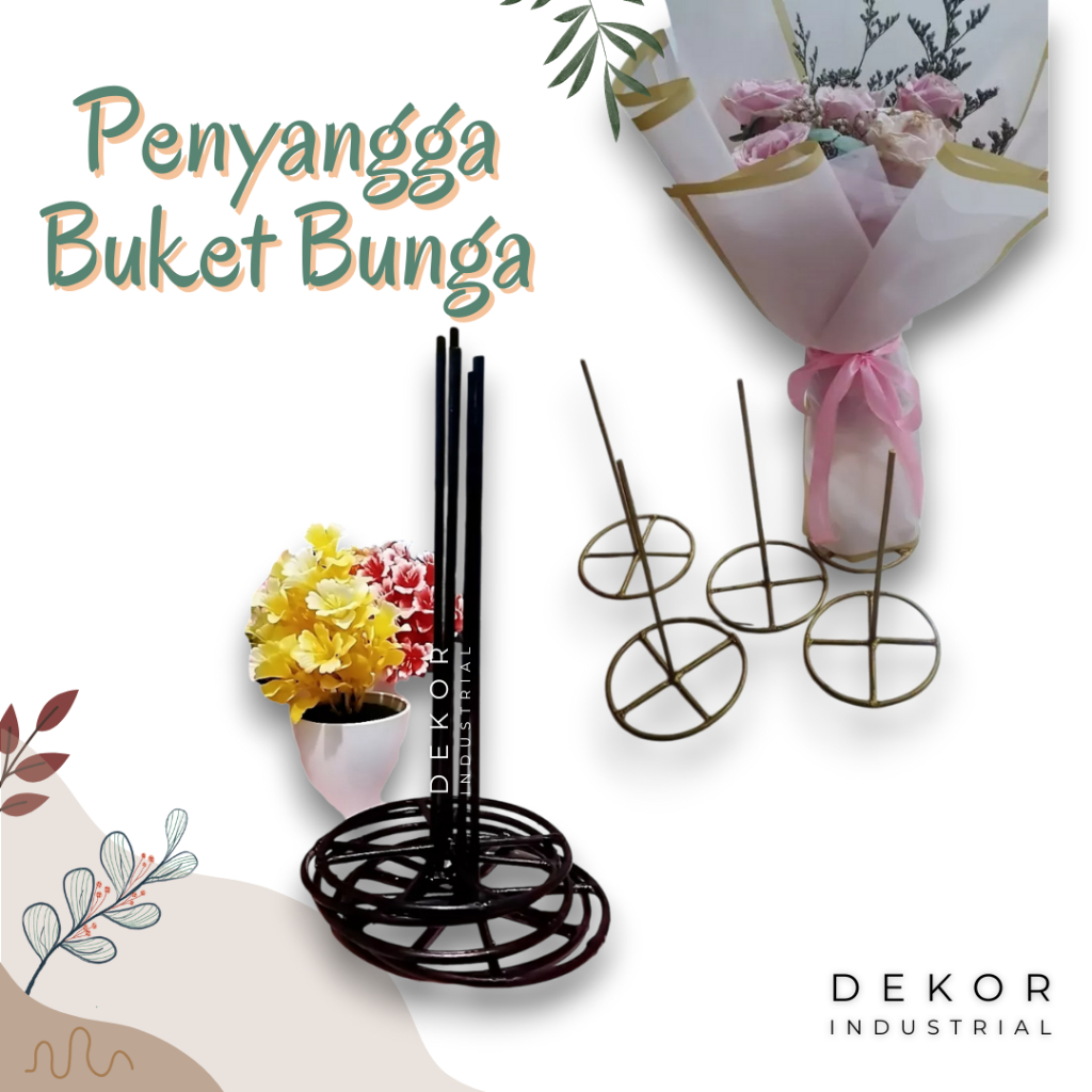 Jual Display Bouquet Bunga Stand Buket Bunga | Standing Buket Bunga ...