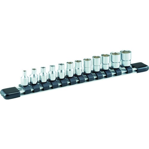 Jual TONE Socket Set (Inch) Hexagonal with Holder 12pcs Drive 6.35mm ...
