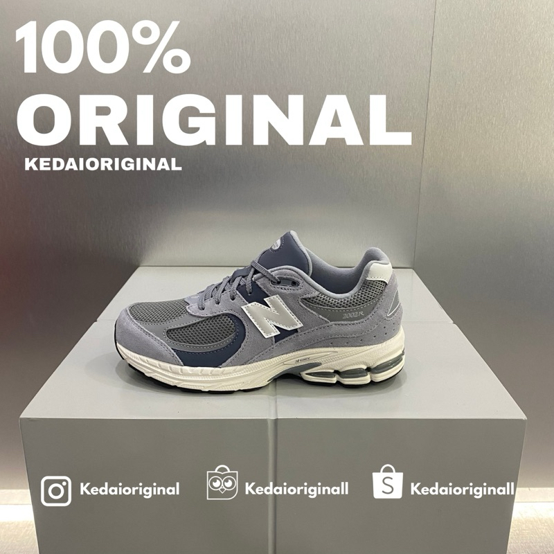 Jual SEPATU SNEAKERS CASUAL NEW BALANCE 2002R STEEL LEAD | Shopee Indonesia