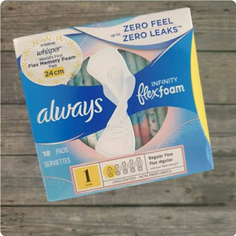 Jual Whisper Flexfoam Always Infinity Pembalut Singapore | Shopee Indonesia