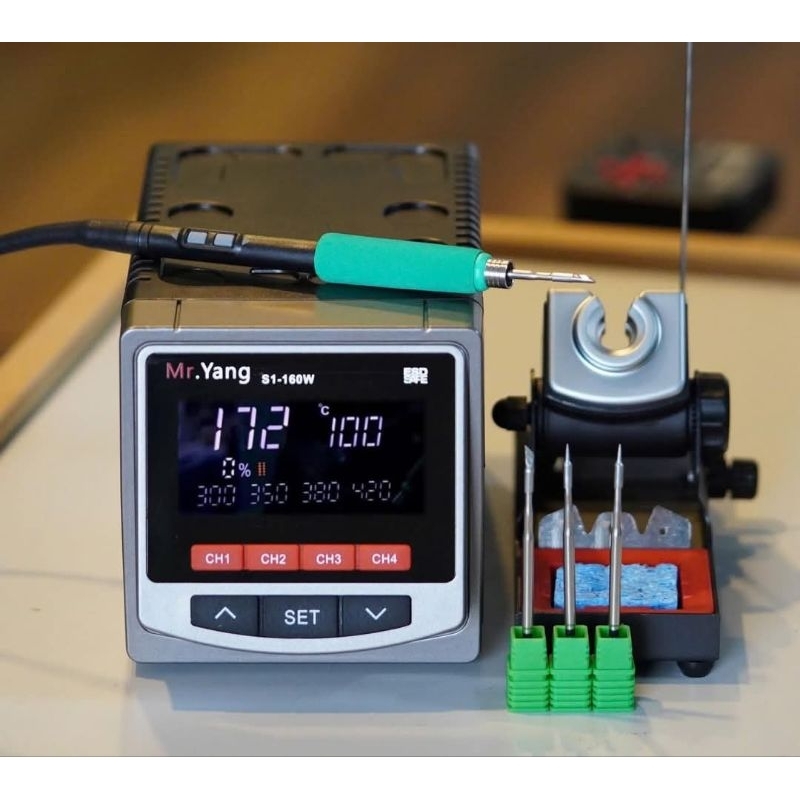 Jual Solder Station YCS S1 160W Mata / Mr.Yang S1 160W C210 Free 3 Mata Original | Shopee Indonesia