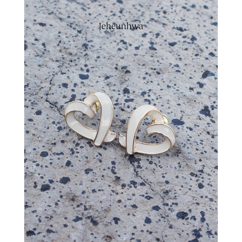 Jual BUY 1 GET 1 - JUHEUNHWA Classic Series Anting Stud & Hook Korea ...