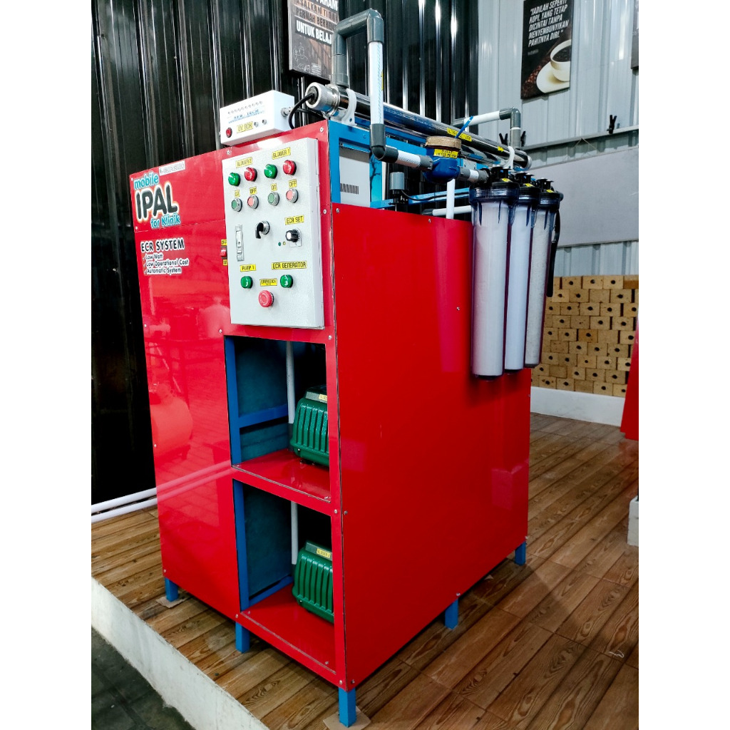 Jual IPAL Portable Mesin Pengolahan Limbah | Klinik Rawat Inap Type K2 ...
