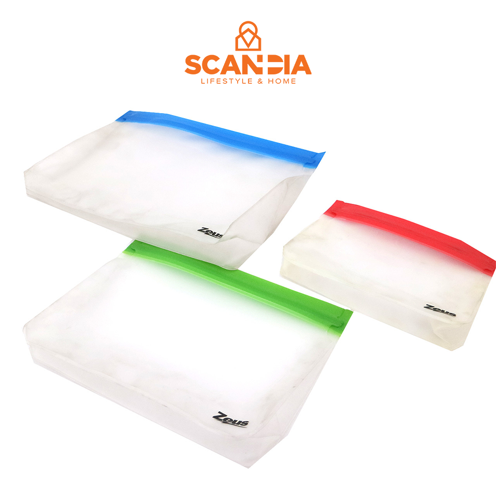 Jual SCANDIA Reusable Storage Bags 3 Piece (BC0549) - Praktis Awet ...