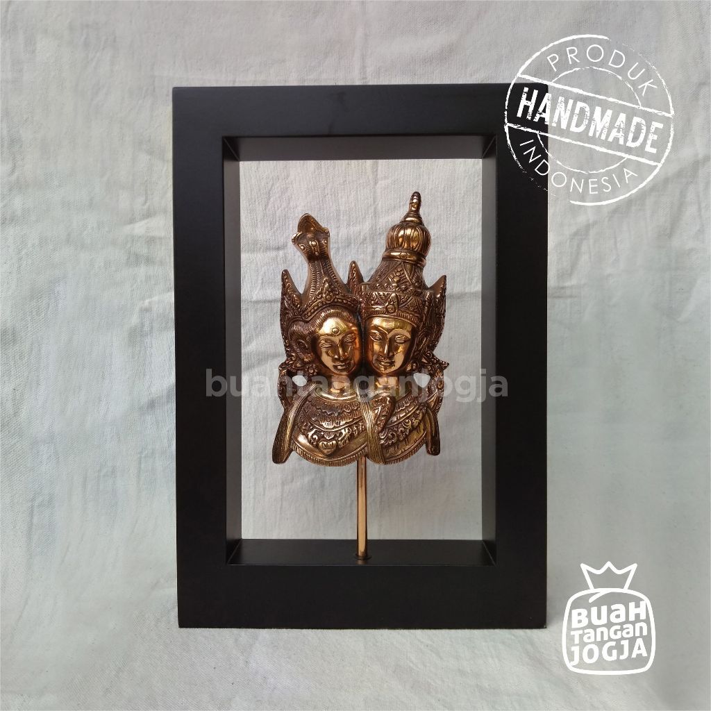 Jual Frame Wayang Rama Shinta + Box - Kerajinan Khas Jogja - 26x38 cm | Shopee Indonesia