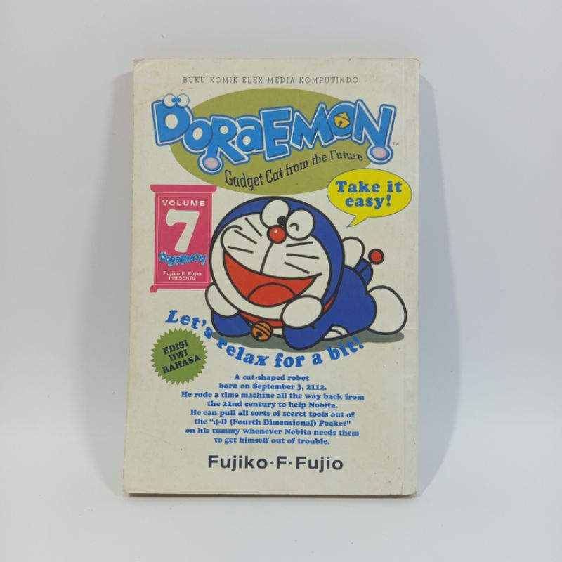 Jual Buku komik Doraemon, gadget cat from the future volume 7 edisi dwi ...