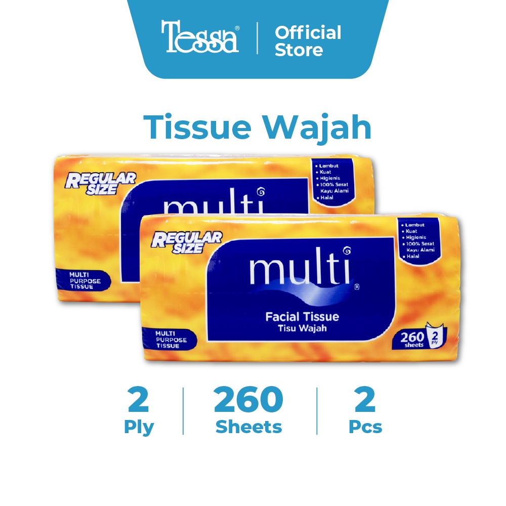 Jual Tisu Multi - 2 Set Lebih Hemat - Facial Tissue 260 sheets 2 Ply ...