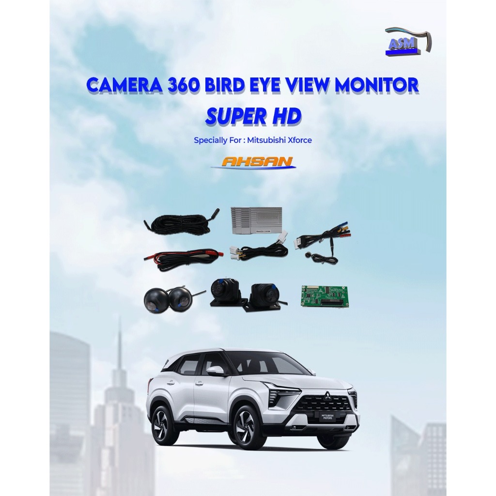 Jual Camera 360 3D Mitsubishi XForce Tampilan Super 3 Dimensi Around ...