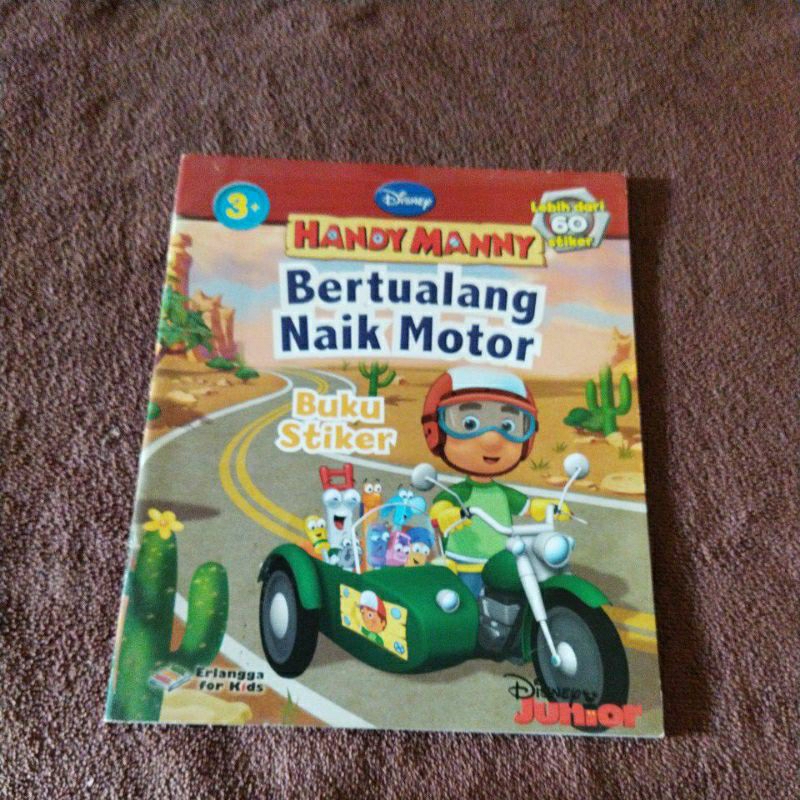 Jual BUKU HANDY MANNY BERTUALANG NAIK MOTOR | Shopee Indonesia