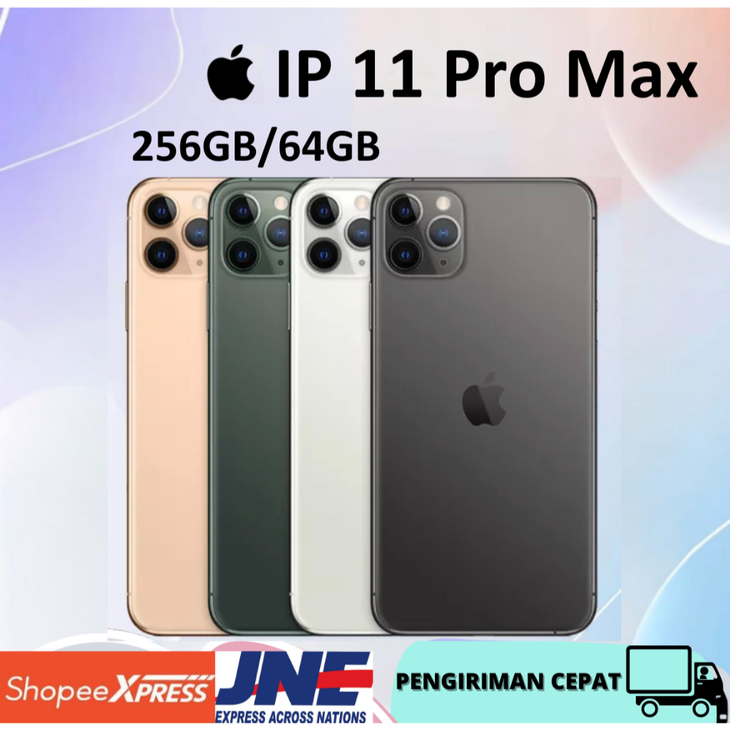 Jual IP 11 Pro Max 64GB/256GB /512GB Second Hand Bergaransi Terpecaya | Shopee Indonesia
