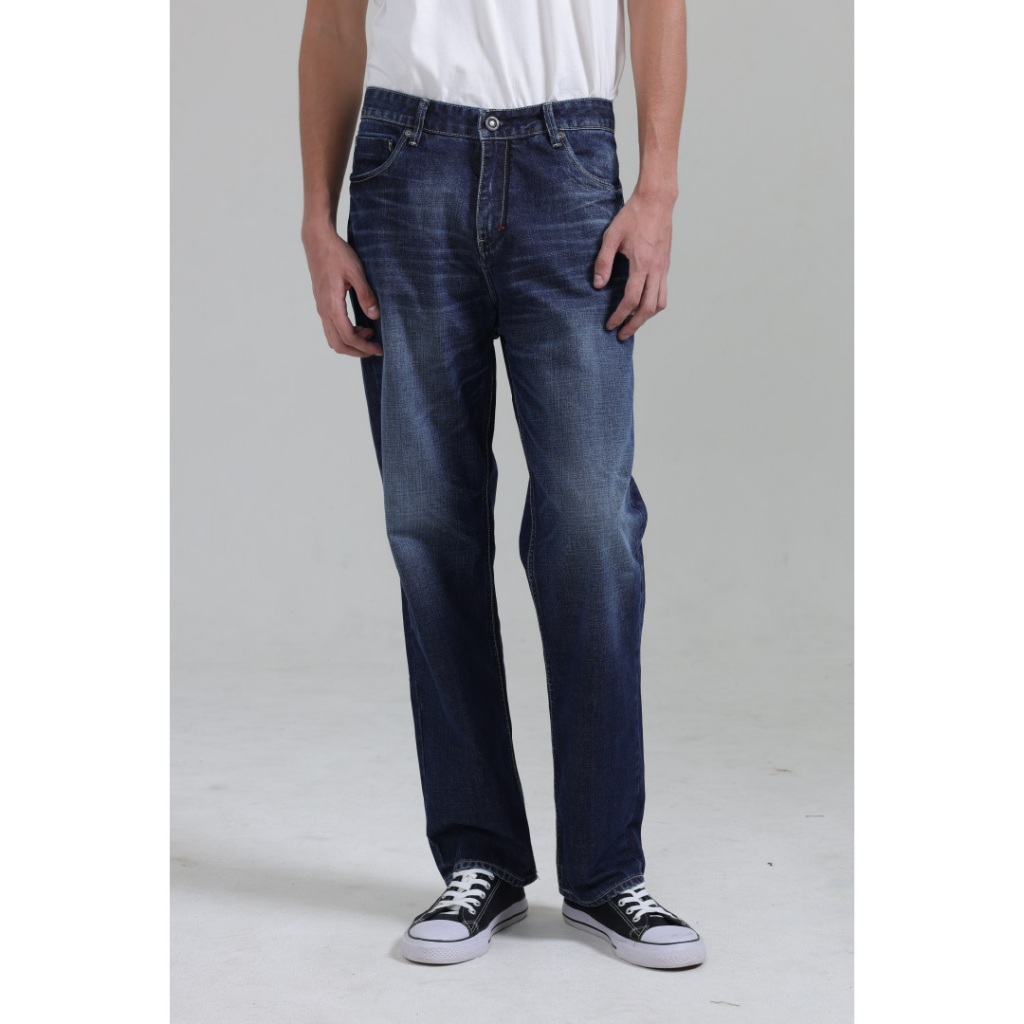 Jual Emba Denim - Raegan Celana Panjang Pria Denim Loose Straight Fit ...