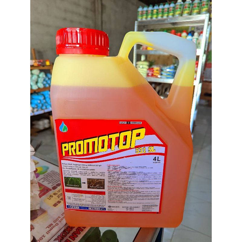 Jual Herbisida Promotop 531 SL (4 Liter) - Racun Rumput Sistemik ...