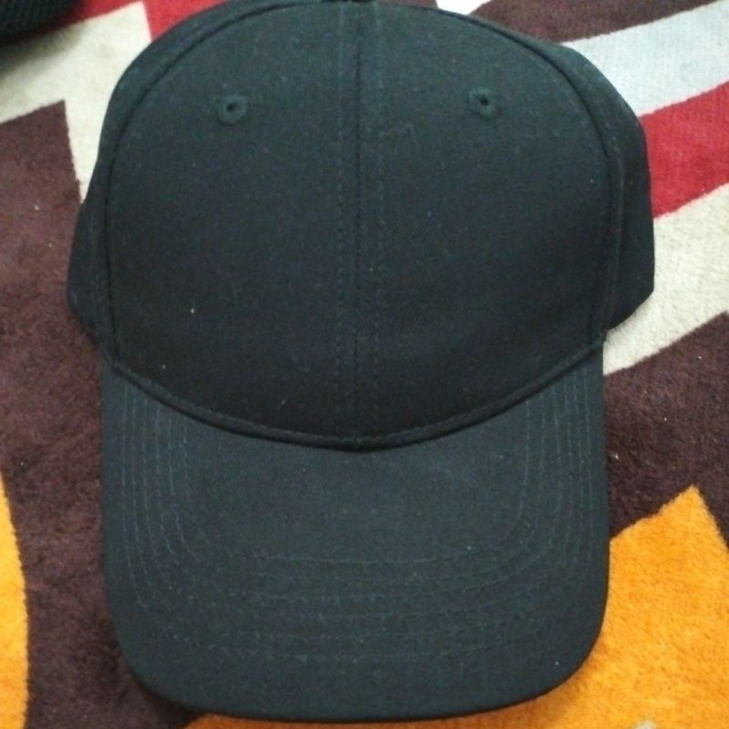 Jual TOPI HITAM POLOS | Shopee Indonesia