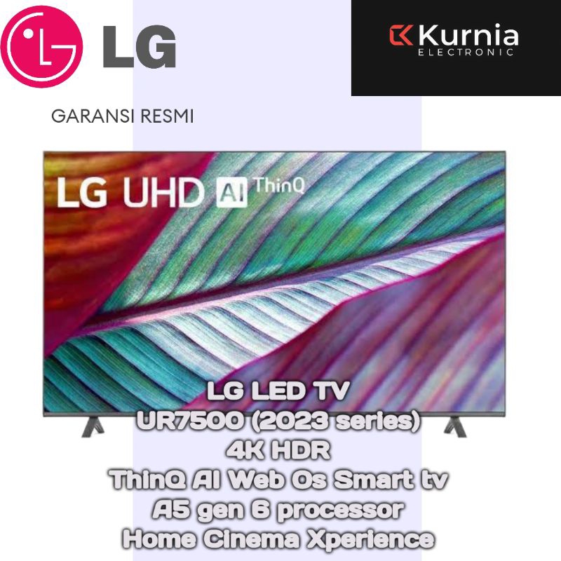 Jual LG 55UR7500 / 55UR7500PSC 4K SMART TV 55 inch 2023 series | Shopee ...